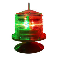 Global hot sale self contained replaceable lithium battery solar runway entry Led lamps for airport airfield