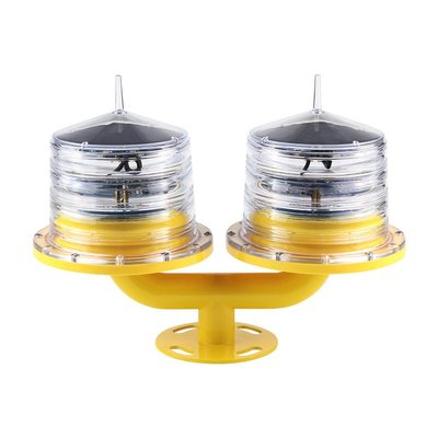 Easy and simple to handle corrosion resistance 32cd solar powered low intensity obstructionlights for chimney towers
