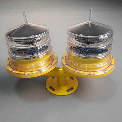 Easy and simple to handle corrosion resistance 32cd solar powered low intensity obstructionlights for chimney towers
