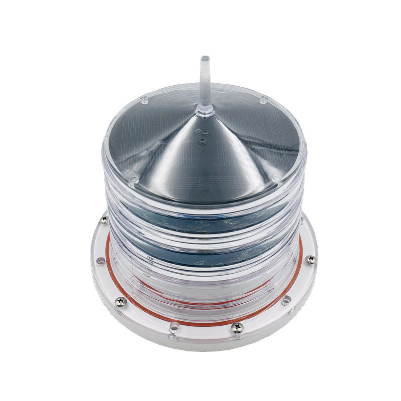 Most hot sale IALA standard IP68 solar energy offshore marine buoy light for yachat sailboat