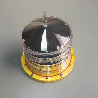 Reliable high efficiency 3.2v 3Ah replaceable lithium battery Solar eneryg Chimney Aviation warning Light for Towers