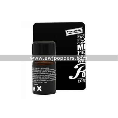 AWJpoppers Wholesale 30ML Iron Box  TitanMen Black Berry Poppers Strong Poppers for Gay