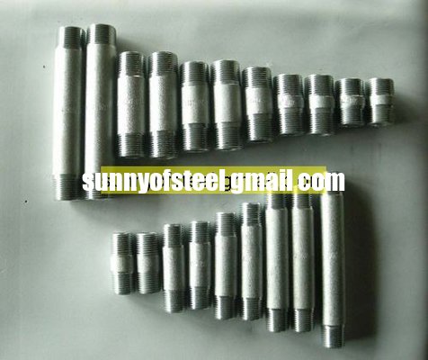 Astm A-312 TP 316 threaded nipple