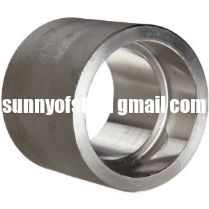 stainless ASTM A182 F347h soket weld half coupling