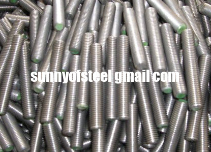 incoloy 25-6mo UNS N08925 1.4529 threaded rod screw gasket