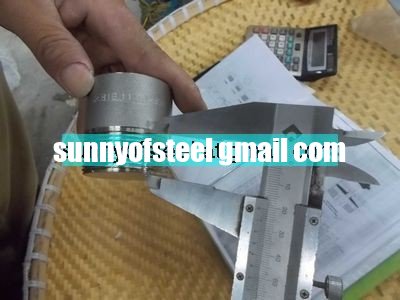 Hastelloy B-3 2.4600 coupling plug bushing swage nipple reducing insert union   