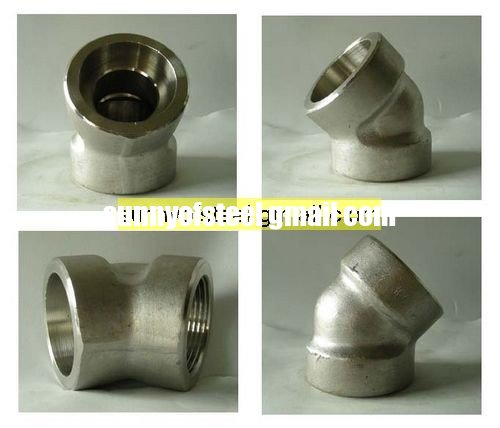 UNS N06200/2.4675 forged socket welding SW threaded pipe fittings fitting  