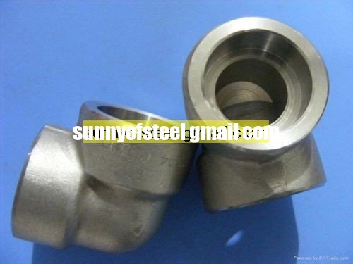 Alloy 200/Nickel 200 forged socket threaded elbow tee cap cross coupling