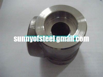 UNS N10276/2.4819 forged socket threaded elbow tee cap cross coupling 