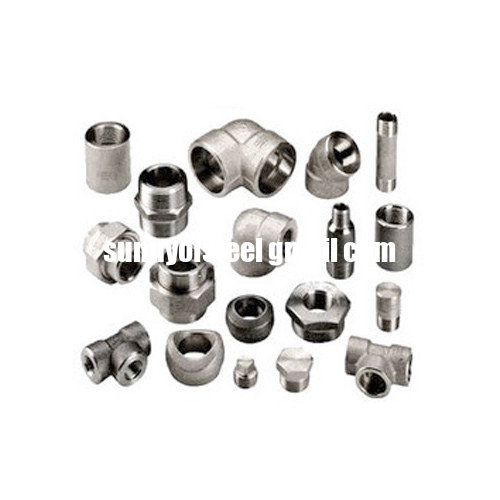 duplex stainless ASTM A182 F51 F53 F55 F44 F904L elbow tee cross cap weldolet sockolet