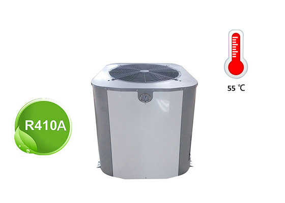 55℃ R410A 공기 근원 온수기 대 혼자서 EN16147 기준