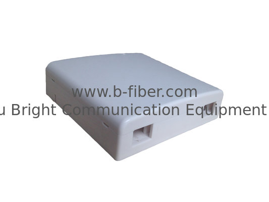 2 ports Mini fiber optic terminal box indoors