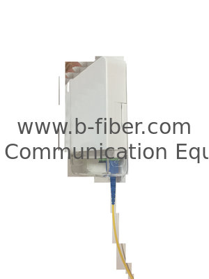 2 ports Mini wall mount fiber optic terminal box FTTH BOX fiber outlet 2SC ABS indoor