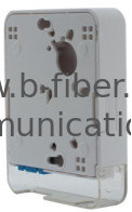 2 ports Mini wall mount fiber optic terminal box FTTH BOX fiber outlet 2SC ABS indoor