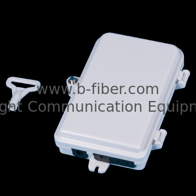 4 ports wall mount fiber optic terminal box FTTH box fiber outlet faceplate 4 ports indoor/outdoor IP65