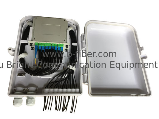 16 ports wall-mounted Pole-mounted fiber optic terminal box FTTH box fiber distribution box 12 ports indoor/outdoor