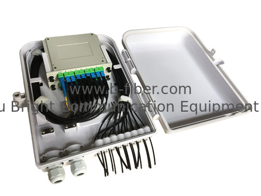 16 ports wall-mounted Pole-mounted fiber optic terminal box FTTH box fiber distribution box 12 ports indoor/outdoor