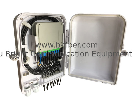 16 ports wall-mounted Pole-mounted fiber optic terminal box FTTH box fiber distribution box 12 ports indoor/outdoor