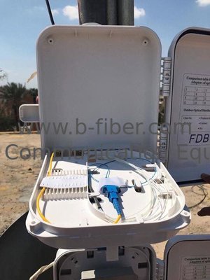 16 ports wall-mounted Pole-mounted fiber optic terminal box FTTH box fiber distribution box 12 ports indoor/outdoor