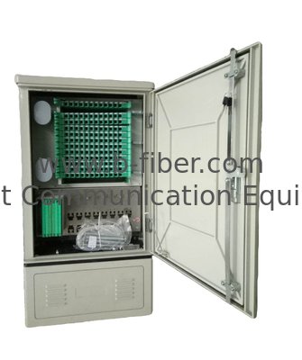 144 cores fiber optic interconnect cabinet street fiber cabinet/ SMC fiber optic interconnect cabinet 144 cores