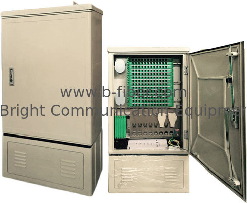 144 cores fiber optic interconnect cabinet street fiber cabinet/ SMC fiber optic interconnect cabinet 144 cores