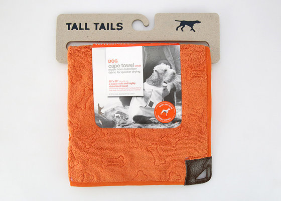 Lightweight Microfiber Pet Towel 88% Polyester / 12% Nylon No Shedding