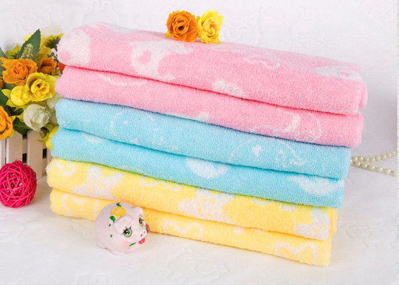 Oversized Cosy Baby Shower Towel , Modern Colourful Newborn Baby Girl Towels