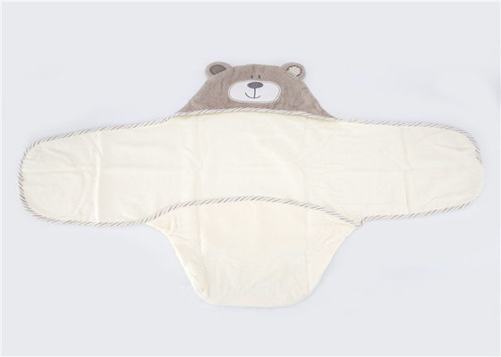 Warm Newborn Baby Swaddle Wrap Blanket , Summer Infant Swaddle Blanket