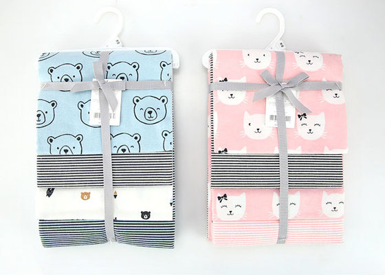 Multi Coloured Baby Warm Outdoor Blanket , Little Baby Blankets Good Air Permeability