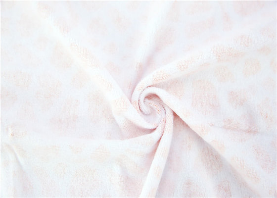 Print Knit Terry Baby Wrap Around Blanket , Swaddle Cotton Blanket No Fluorescent