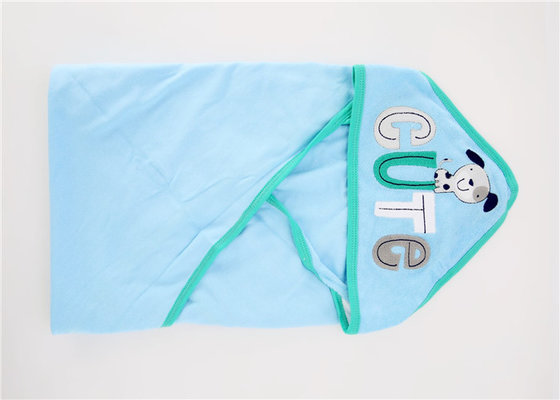 Hooded Winter Baby Swaddle Blankets 2pk Knit Terry Type Great Water Absorbtion
