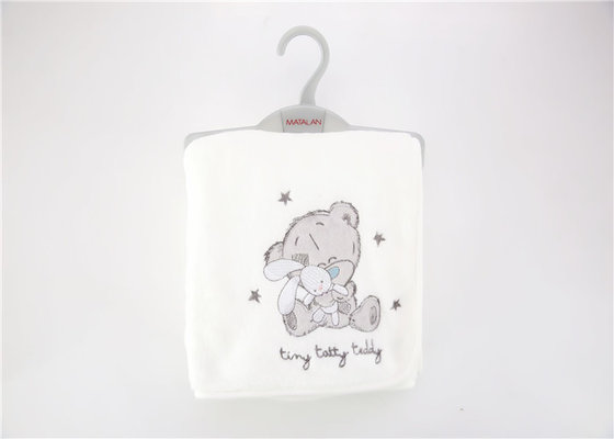 Fashionable Baby Soft Swaddle Blanket , Flannel Swaddle Blanket Super Weather Ability