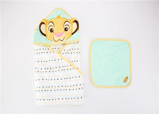 Woven Winter Baby Swaddle Blankets 26x30" / 9x9" Size High Warmth Retention