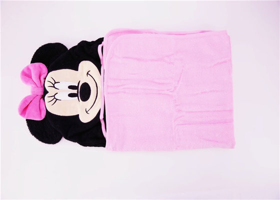 Disney Pattern Bath Wrap Baby Wrapping Sheets , Baby Girl Swaddle Blankets