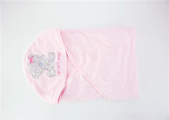 100% Cotton Cute Baby Swaddle Blankets 75X75CM Size Machine Washable