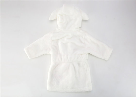 Fluffy Newborn Baby Bath Robes Towel Robe With Hood Super Absorbent