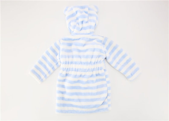 Coral Fleece Personalised Baby Bath Robes 3-24M Rich Color AZO FREE OEM/ODM