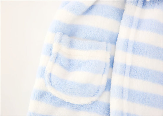 Coral Fleece Personalised Baby Bath Robes 3-24M Rich Color AZO FREE OEM/ODM