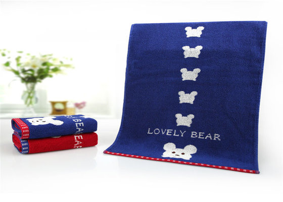 Pure Cotton Applique Baby Face Towel No Chemical Additive Ingredients