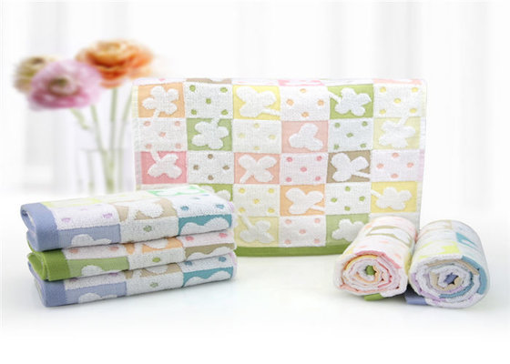 Double Layer Unisex Baby Towels , Colorfast Grade A Baby Wash Towels Low Cadium