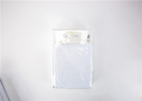 Non Woven Baby Diaper Changing Mat , White Non Toxic Diaper Changing Cushion