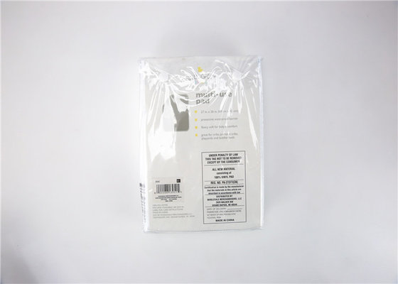 Non Woven Baby Diaper Changing Mat , White Non Toxic Diaper Changing Cushion