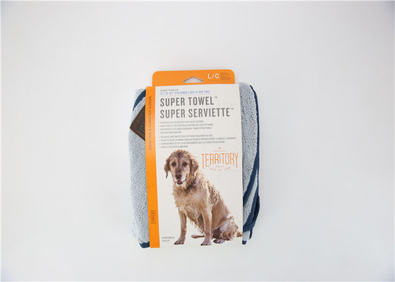 Really Soft Microfiber Pet Towel 88% Polyester 12% Nylon Good Absorption