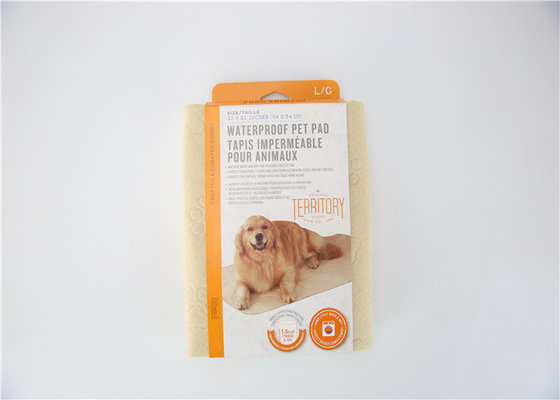 100% Polyester Microfiber Pet Towel Non Woven Change Pad 33X21" Low Cadium