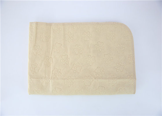 100% Polyester Microfiber Pet Towel Non Woven Change Pad 33X21" Low Cadium