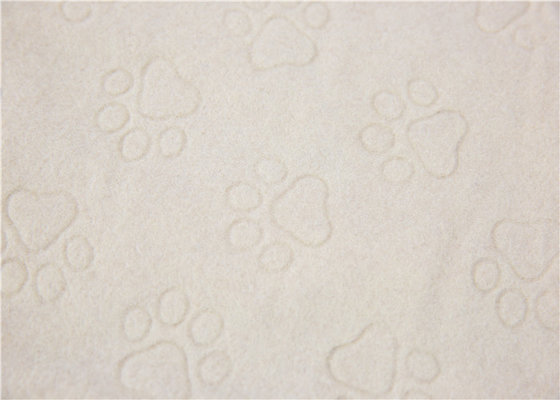 100% Polyester Microfiber Pet Towel Non Woven Change Pad 33X21" Low Cadium