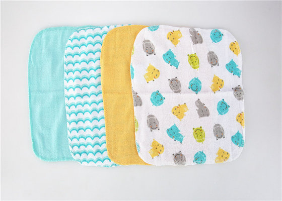 10pk Knit Washcltoh Baby Bath Washcloths 80% cotton 20% polyester