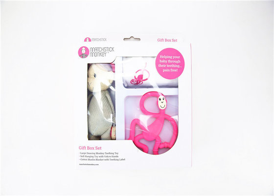 FD Approved Super Soft Baby Blankets With Dancing Monkey Pattern Skin Friendly