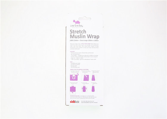 Lovely Pattern Baby Wrap Blanket For Keepiing Warm Good Water Absorption