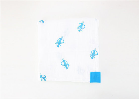 BPA Free Organic Baby Swaddle Blankets Two Layers Of Screen 100% Cotton